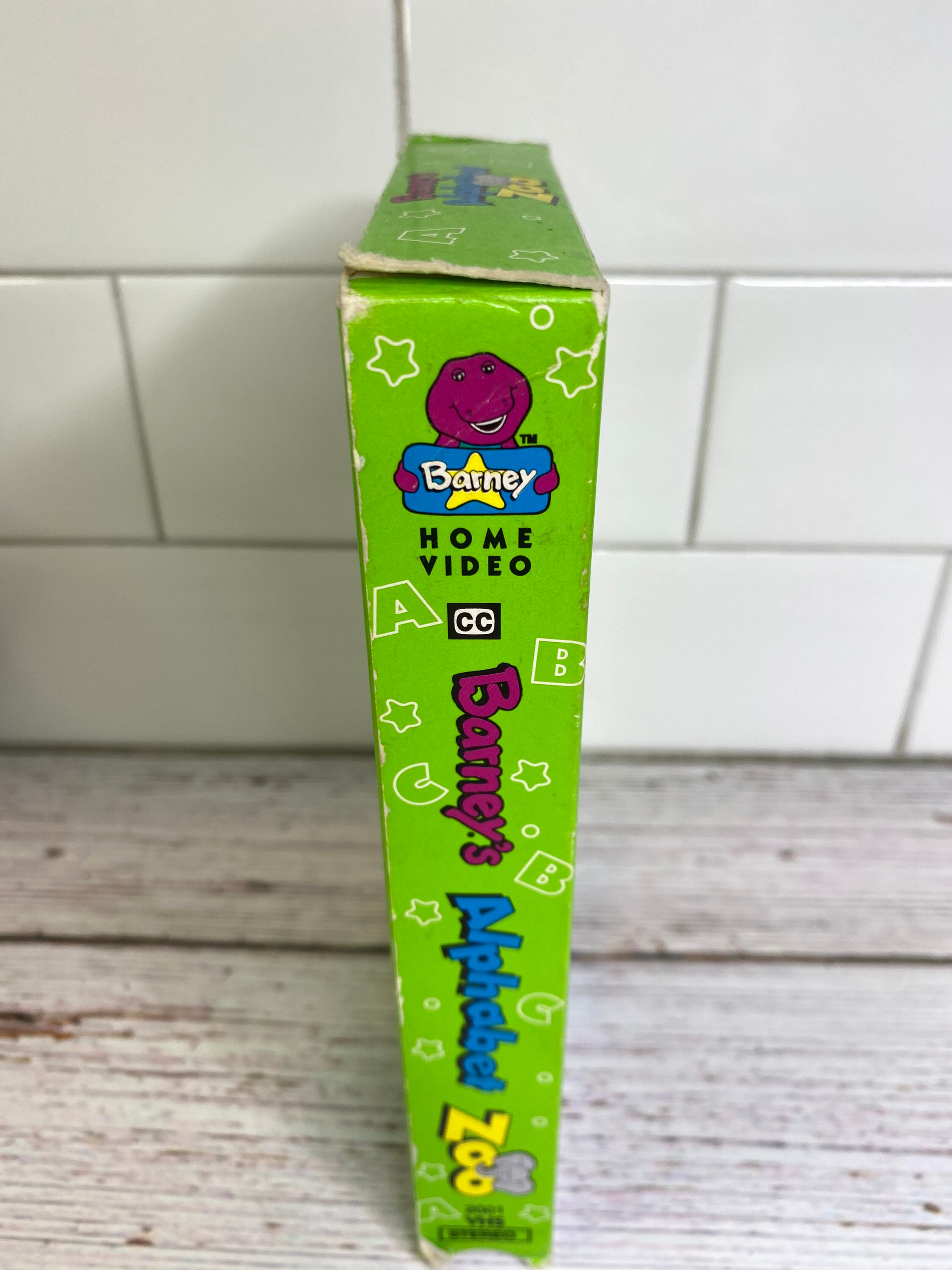 1994 Barneys Alphabet Zoo VHS Sing-along Age 1-8 From the Hit TV Series ...