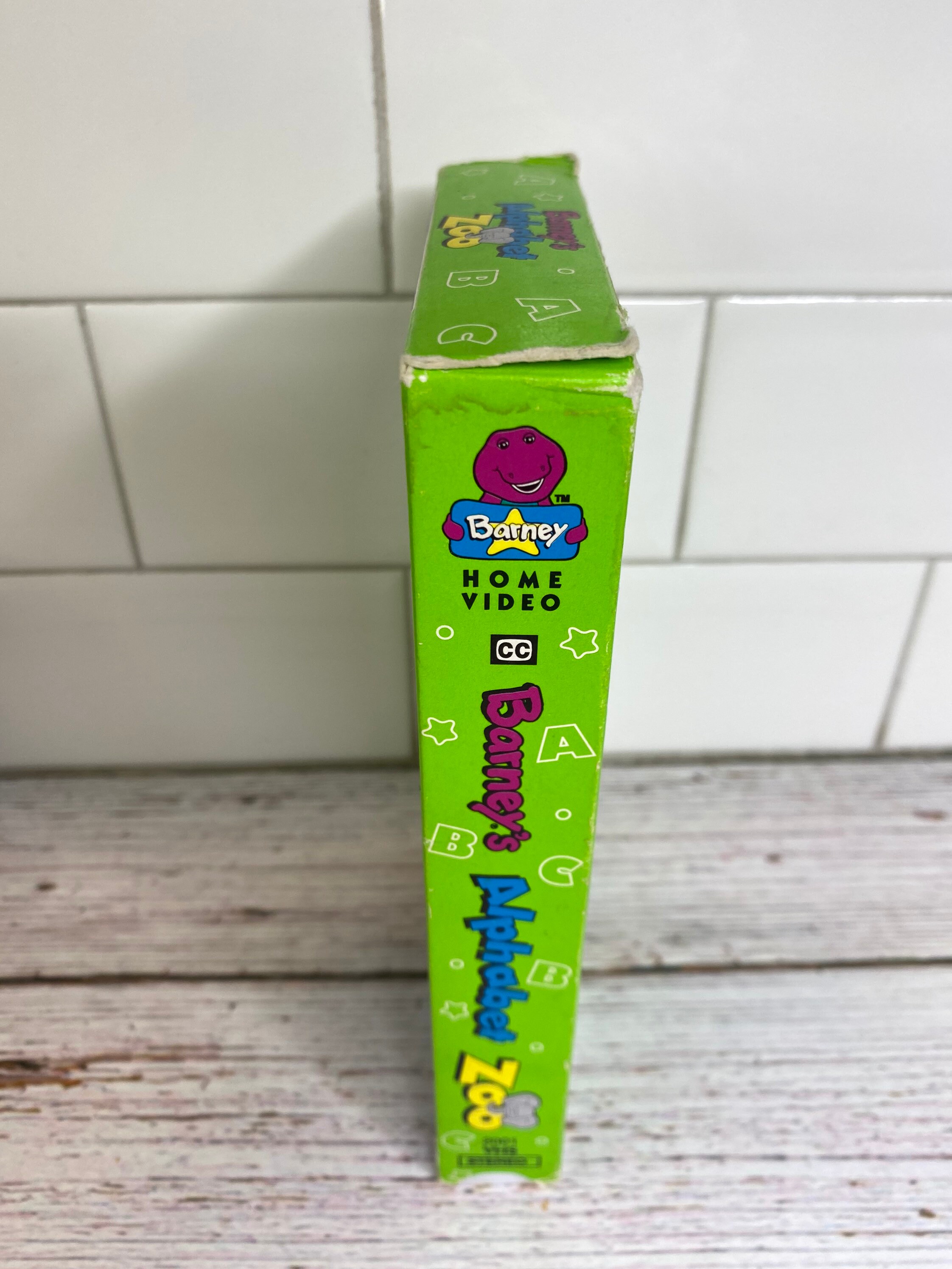 1994 Barneys Alphabet Zoo VHS Sing-along Age 1-8 From the Hit TV Series ...