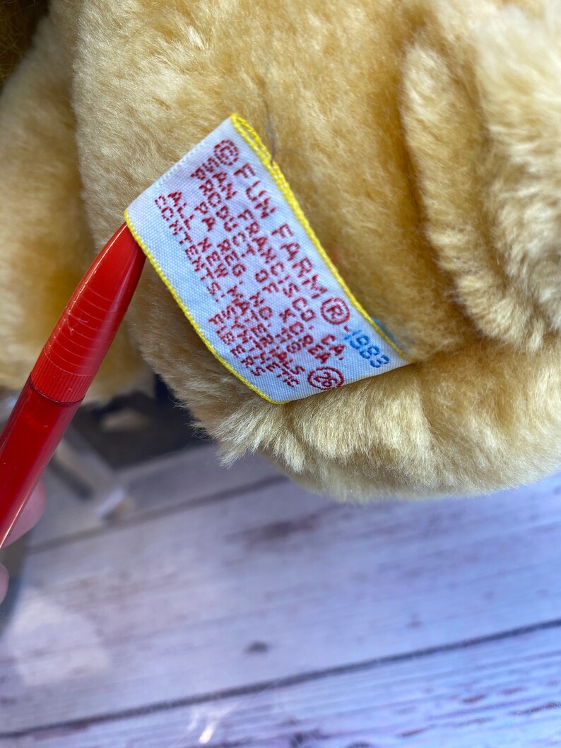 1983 Vintage 12 Dakin Fun Farm Lion Plush Stuffed Animal Toy - Etsy