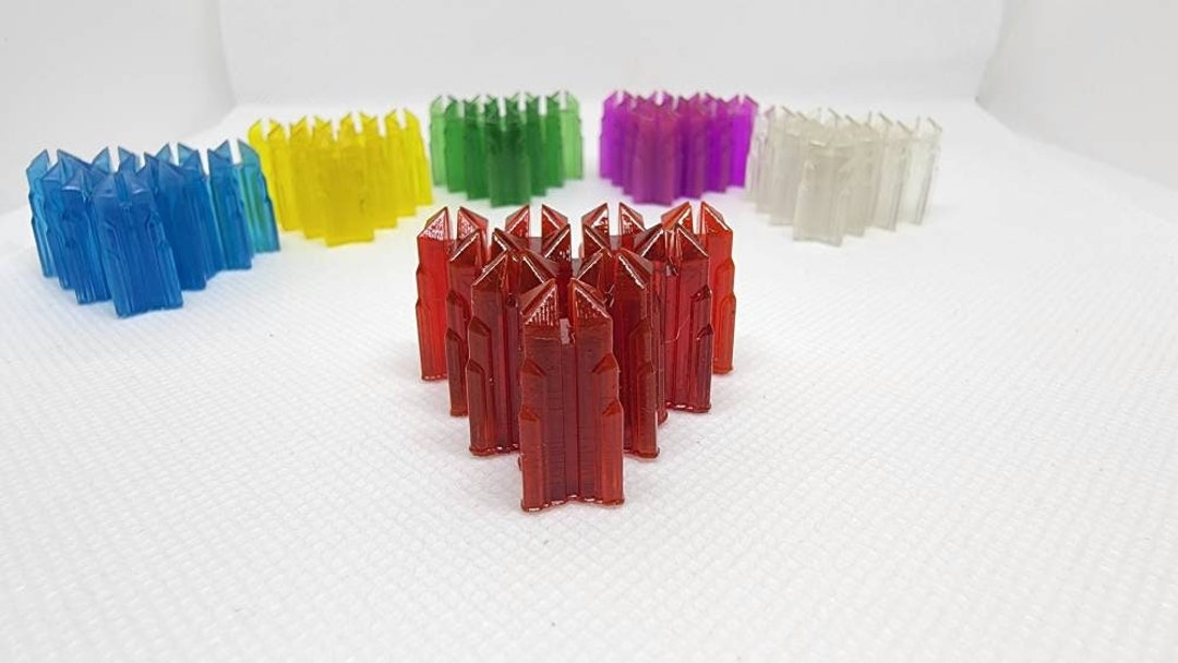 Return to Dark Tower Tracking Tokens 10pc Set - Etsy