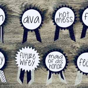 Bachelorette Party Badge/pin | Etsy