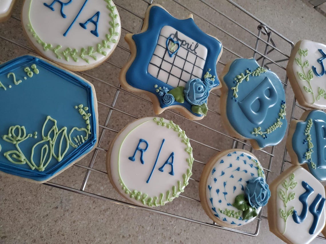 Custom Sugar Cookies each Set-1 Dozen - Etsy