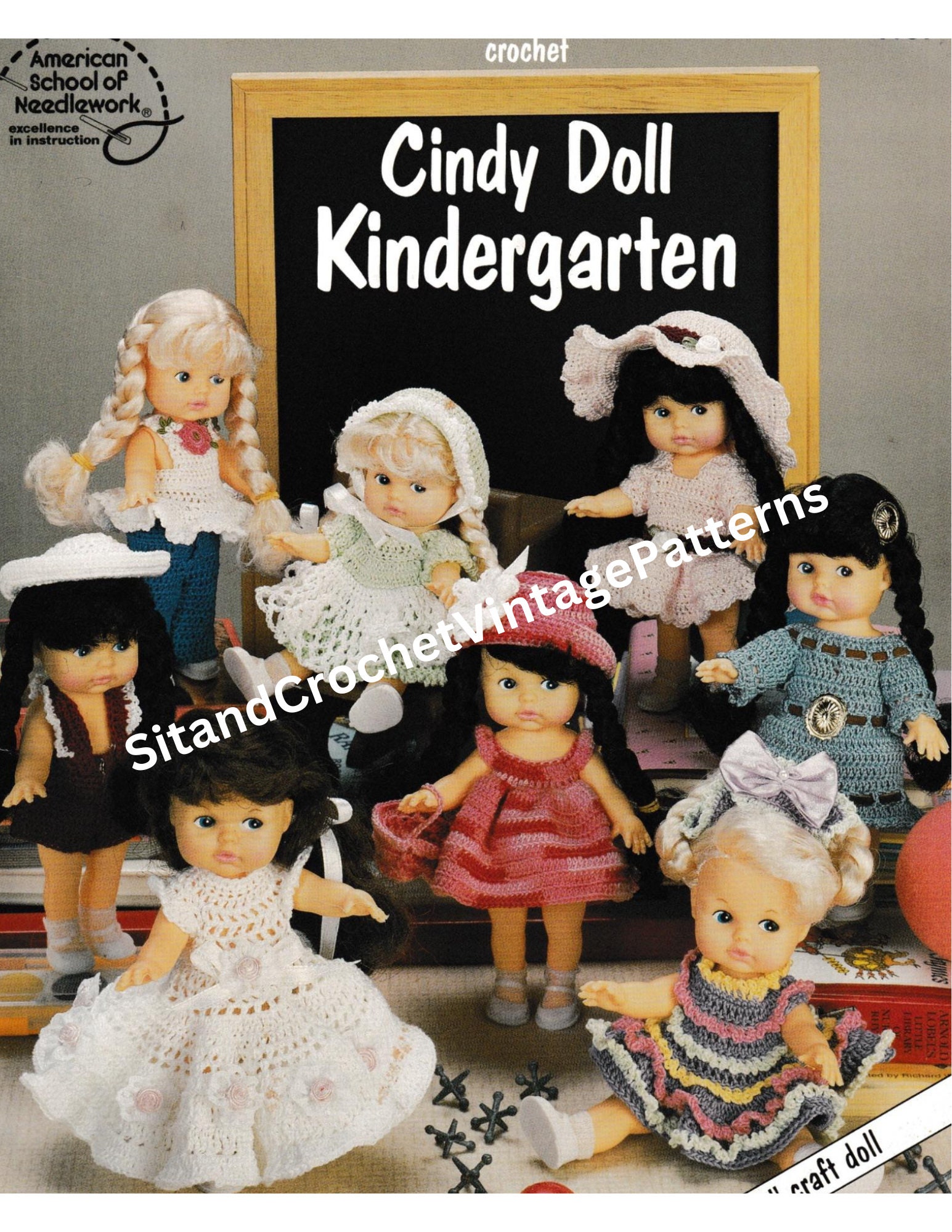 Vintage Crochet Cindy Doll Clothes - Etsy