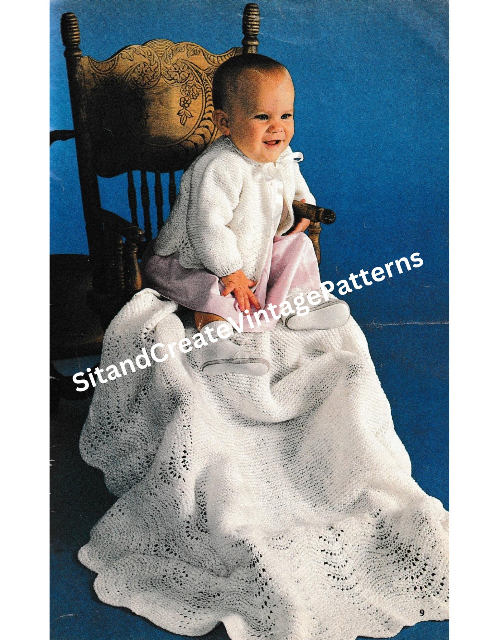 Vintage Crochet and Knit Baby Layettes - Etsy