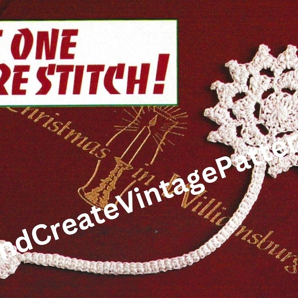 Vintage Crochet Holy Cross Bookmark - Etsy