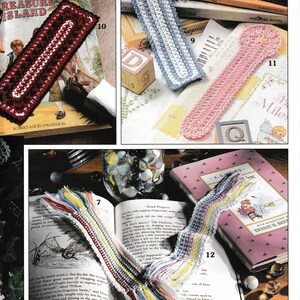 Vintage Crochet Thread Bookmarks for All - Etsy
