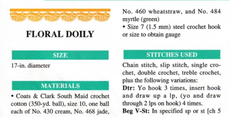 Vintage Crochet Daisy Doily - Etsy