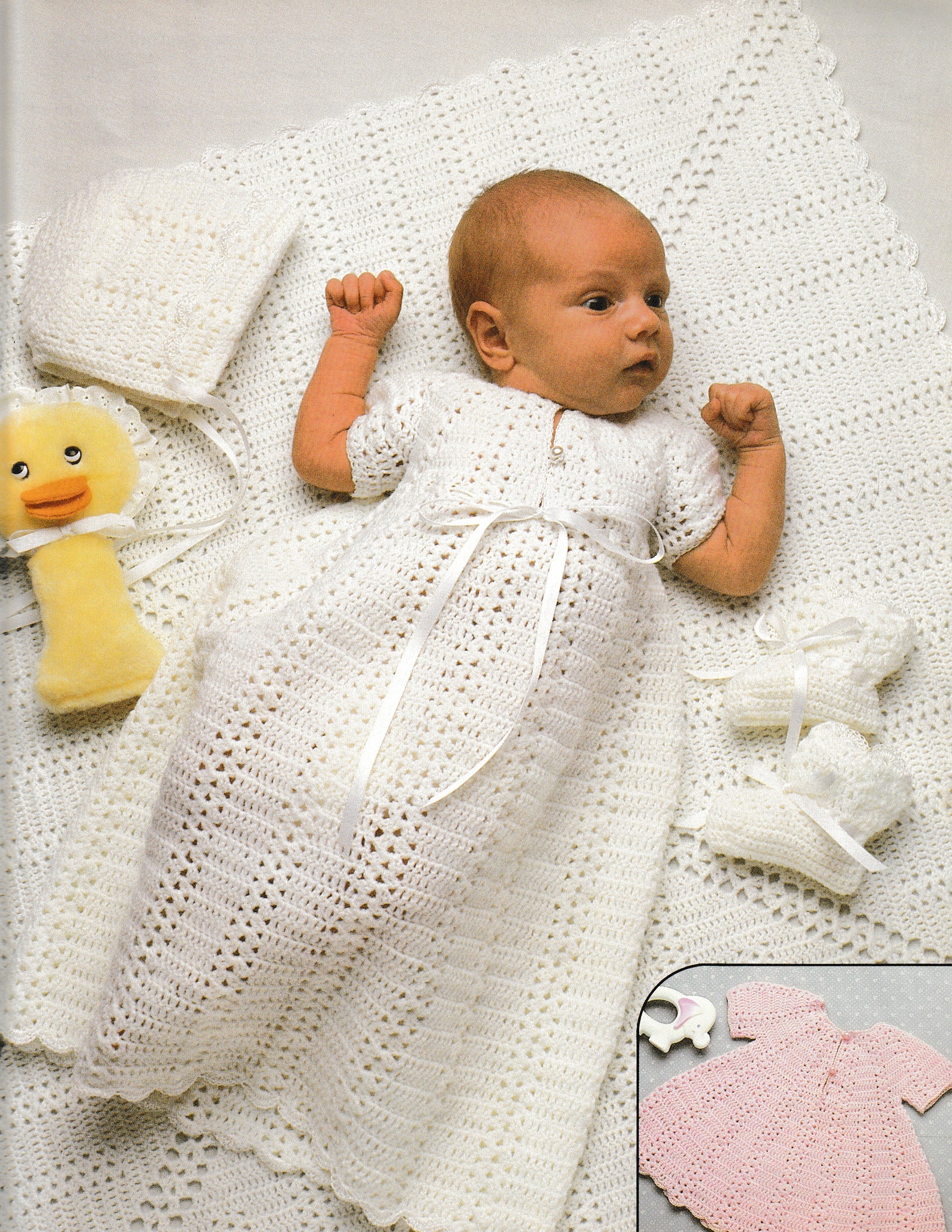 Baby Layettes Crochet/knit Set - Etsy