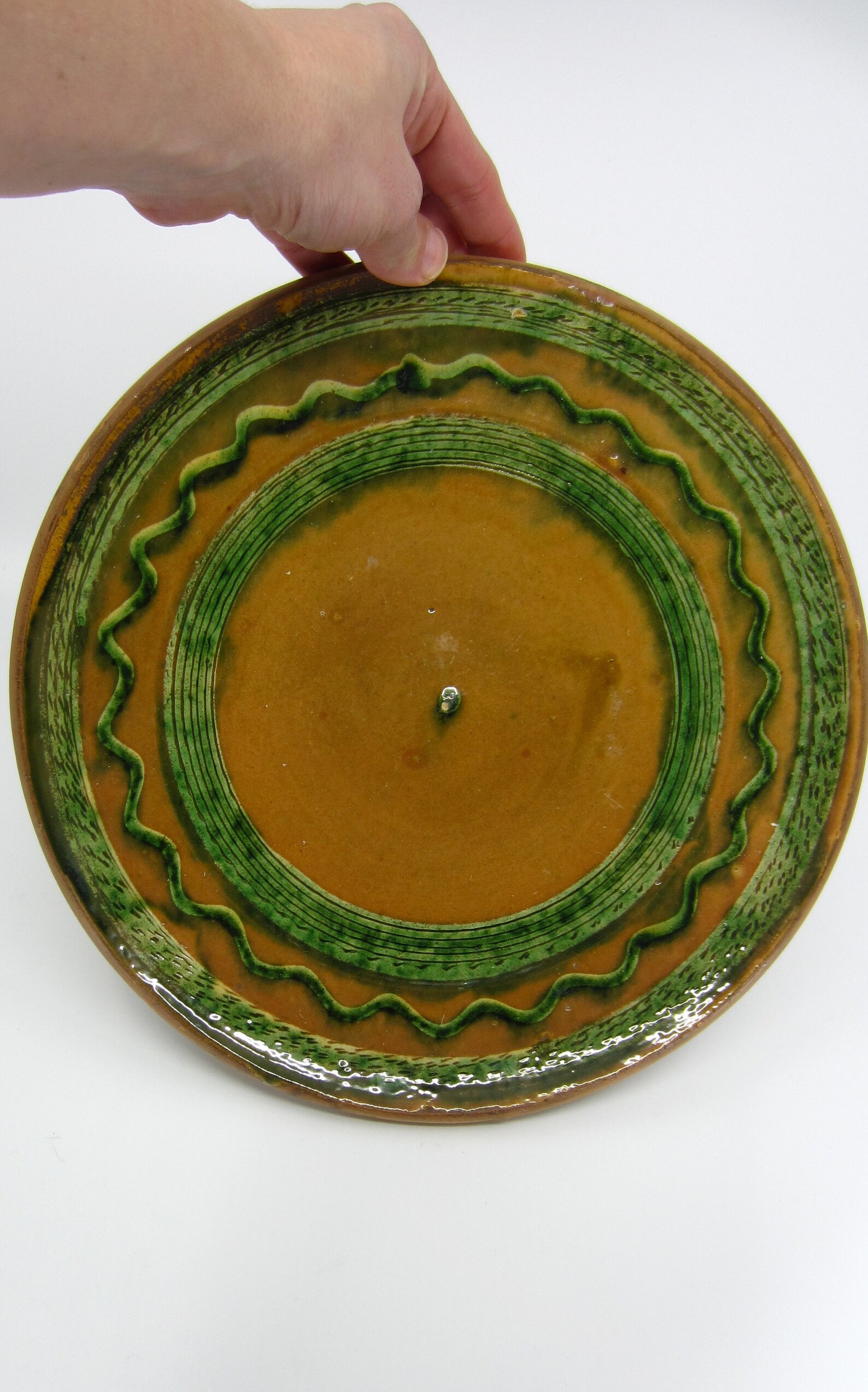 Vintage Swedish Slipware Ceramic Dish / Plate - Etsy