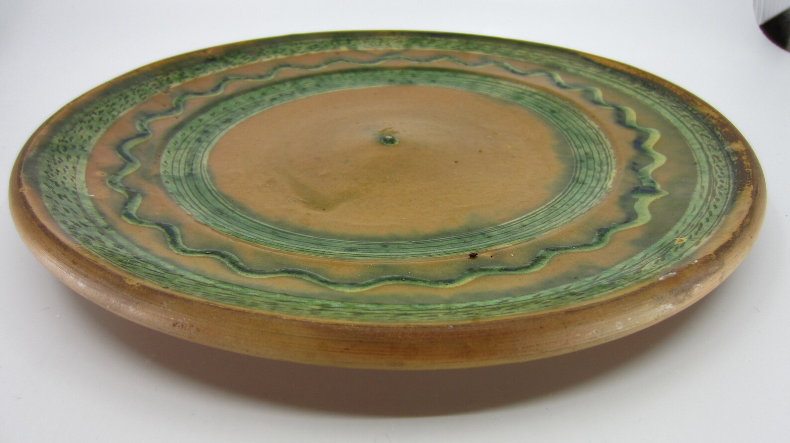 Vintage Swedish Slipware Ceramic Dish / Plate - Etsy