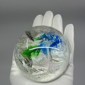 Vintage Finnish Riihimäen Lasi Glass Sculpture Rantakivet Beach Stone ...