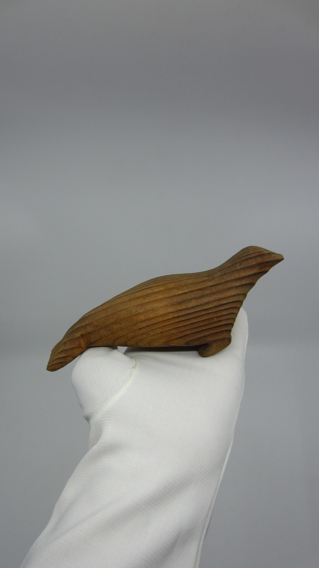 Vintage Swedish Wooden Seal Figure Nils Strandin? No Label Scandinavian ...