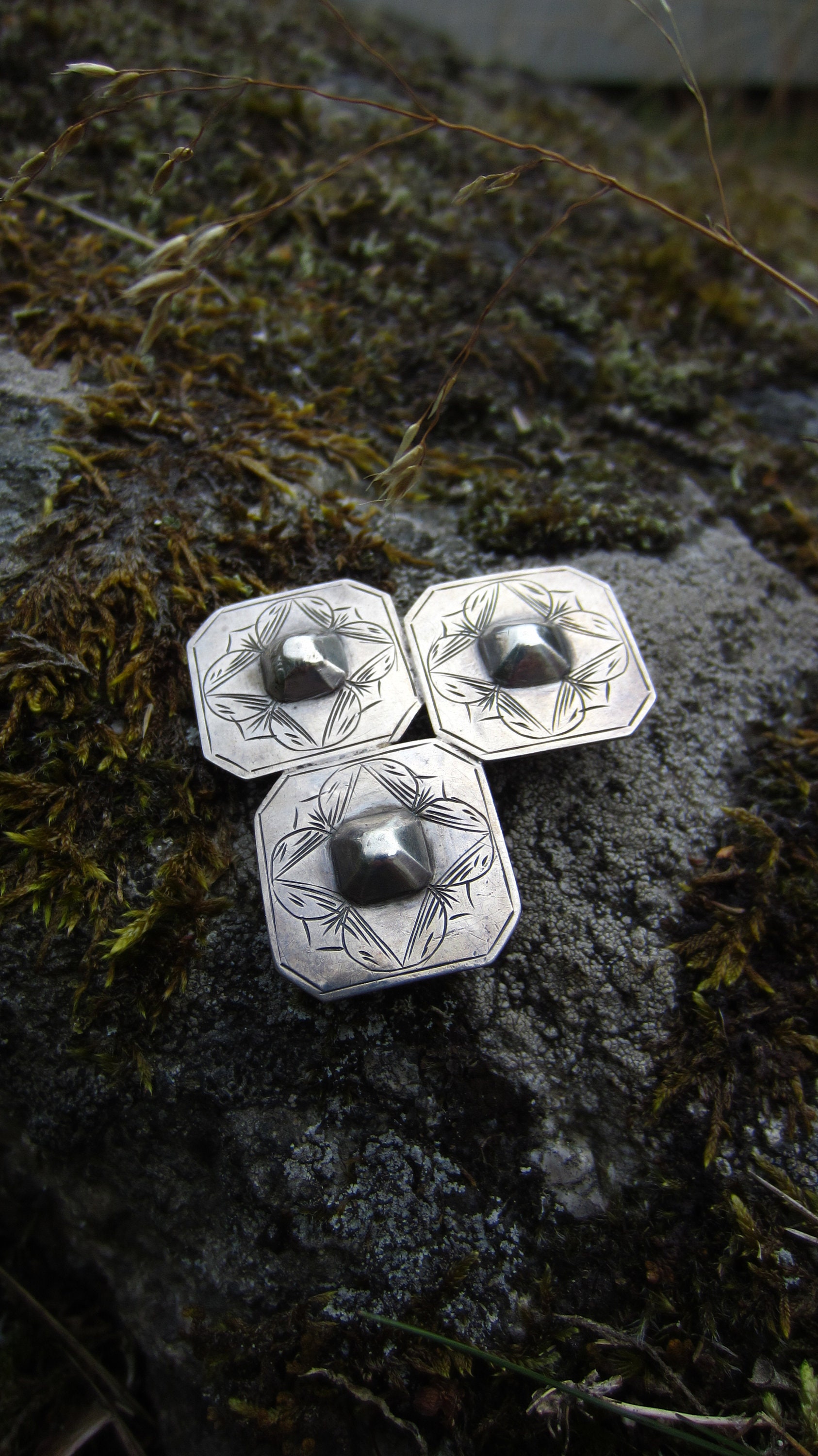 Antique Swedish Silver Folk Costume Brooch Made of Three | Etsy