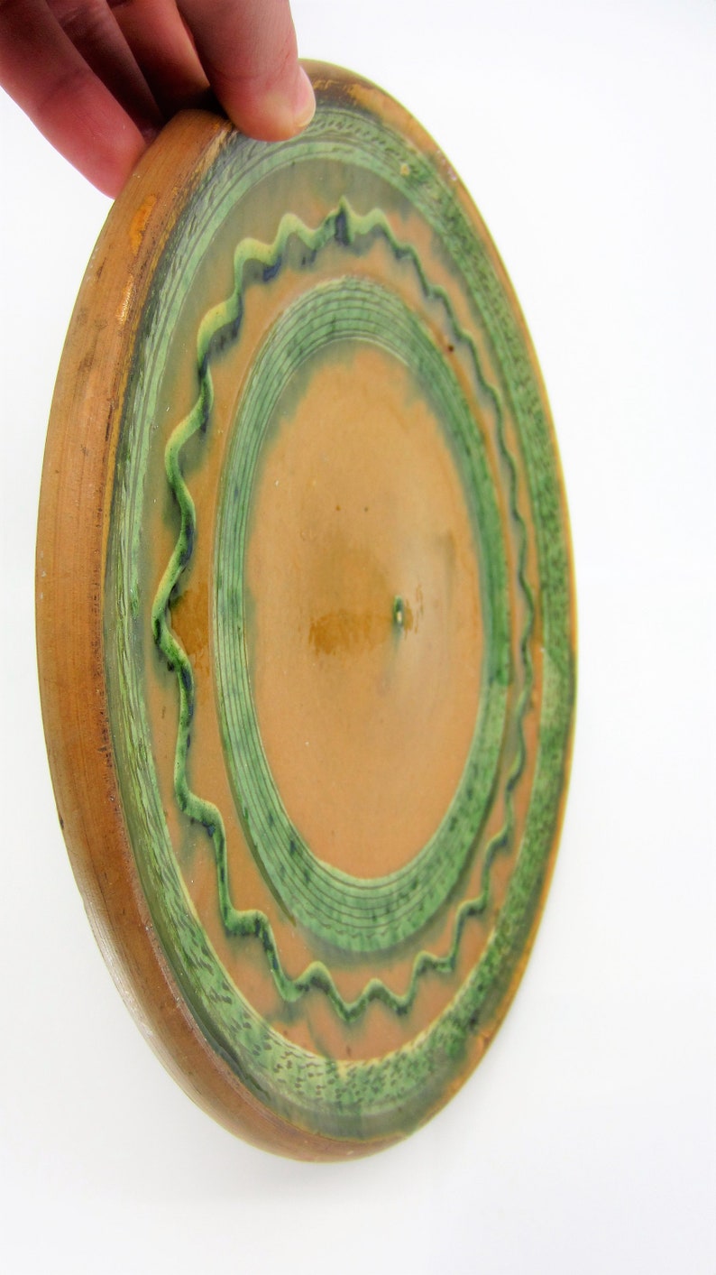 Vintage Swedish Slipware Ceramic Dish / Plate - Etsy