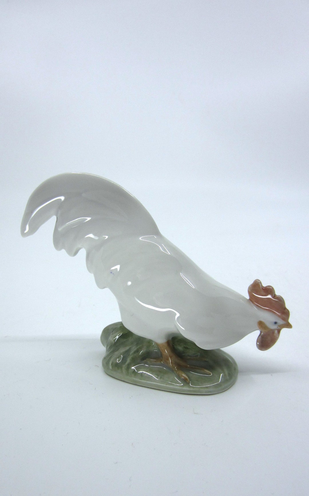Vintage Danish Royal Copenhagen Porcelain Rooster Figurine Designer ...