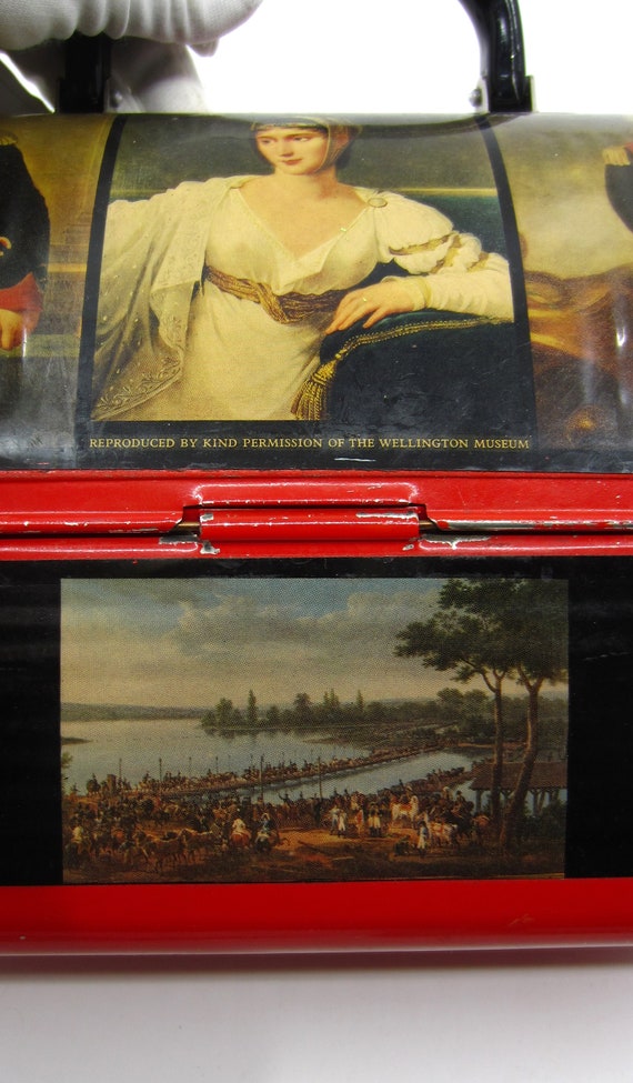 RARE vintage British Napoleon Bonaparte theme lunch b… - Gem
