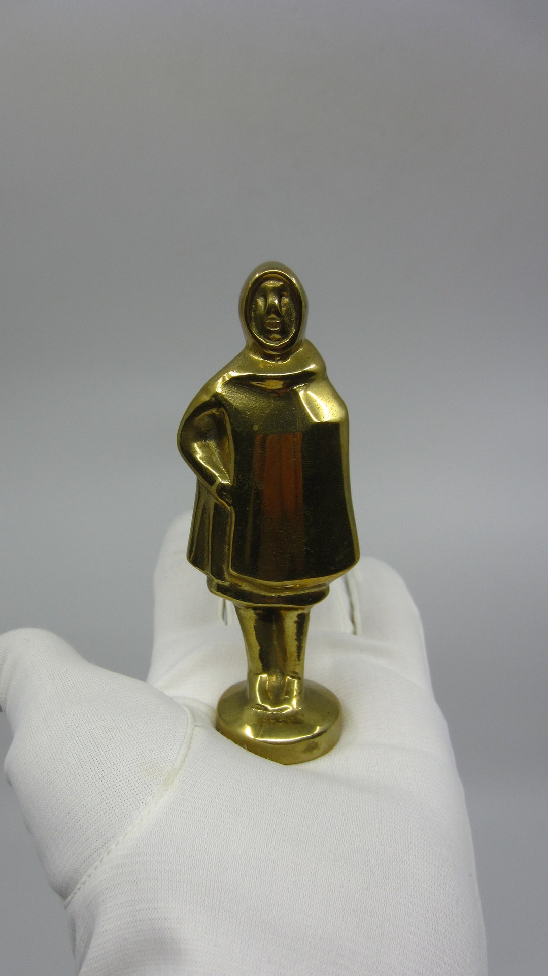 Vintage Swedish Brass Miniature Figurine the Bocksten Man ...