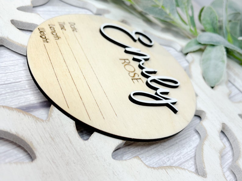 Baby Announcement Sign, Hospital Stat Sign, Newborn Announcement Sign ...