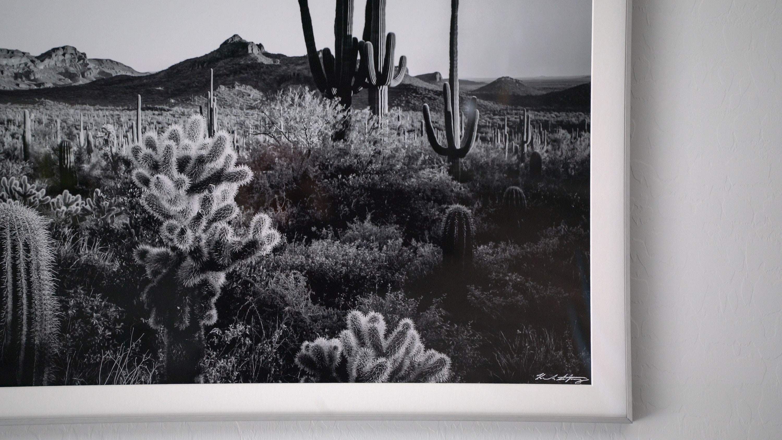 Framed Landscape Photography-black and White-signed Prints-wall Décor ...