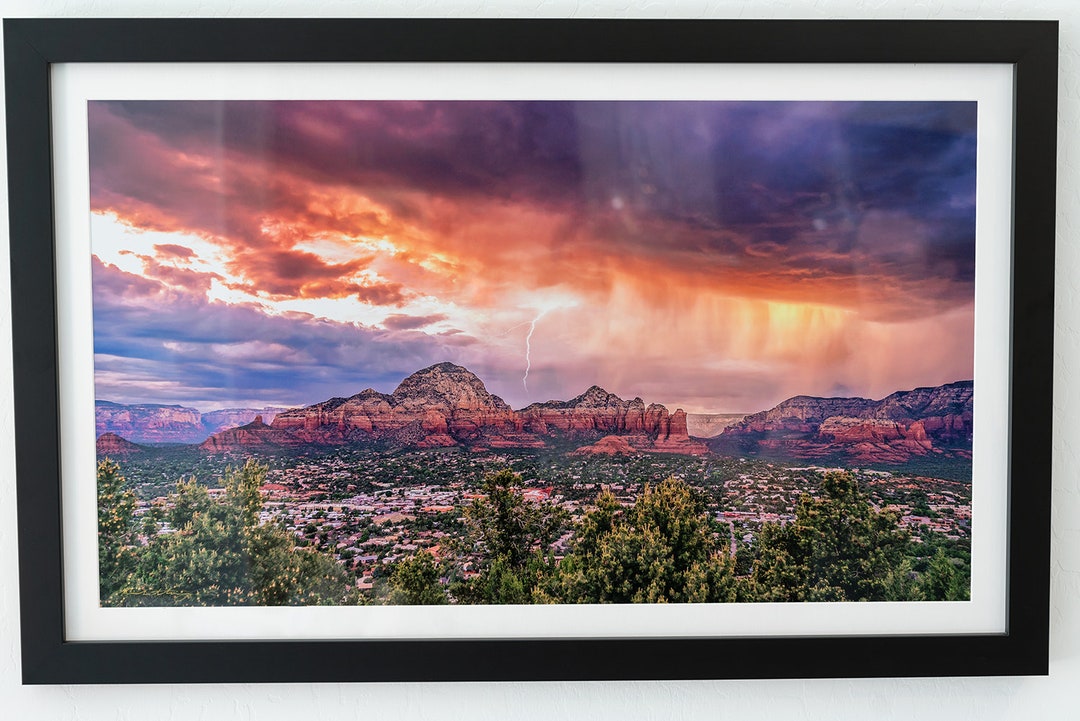 Sedona Landscape Photography-signed Prints-wall Décor-framed Wall Art ...