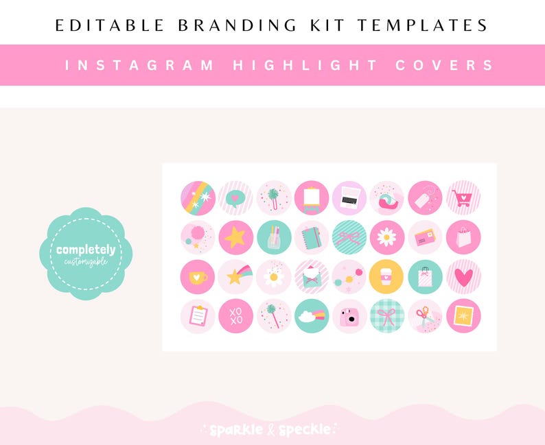 Branding Kit for Gift Shops and Accessories Brands | Colorful Business ...