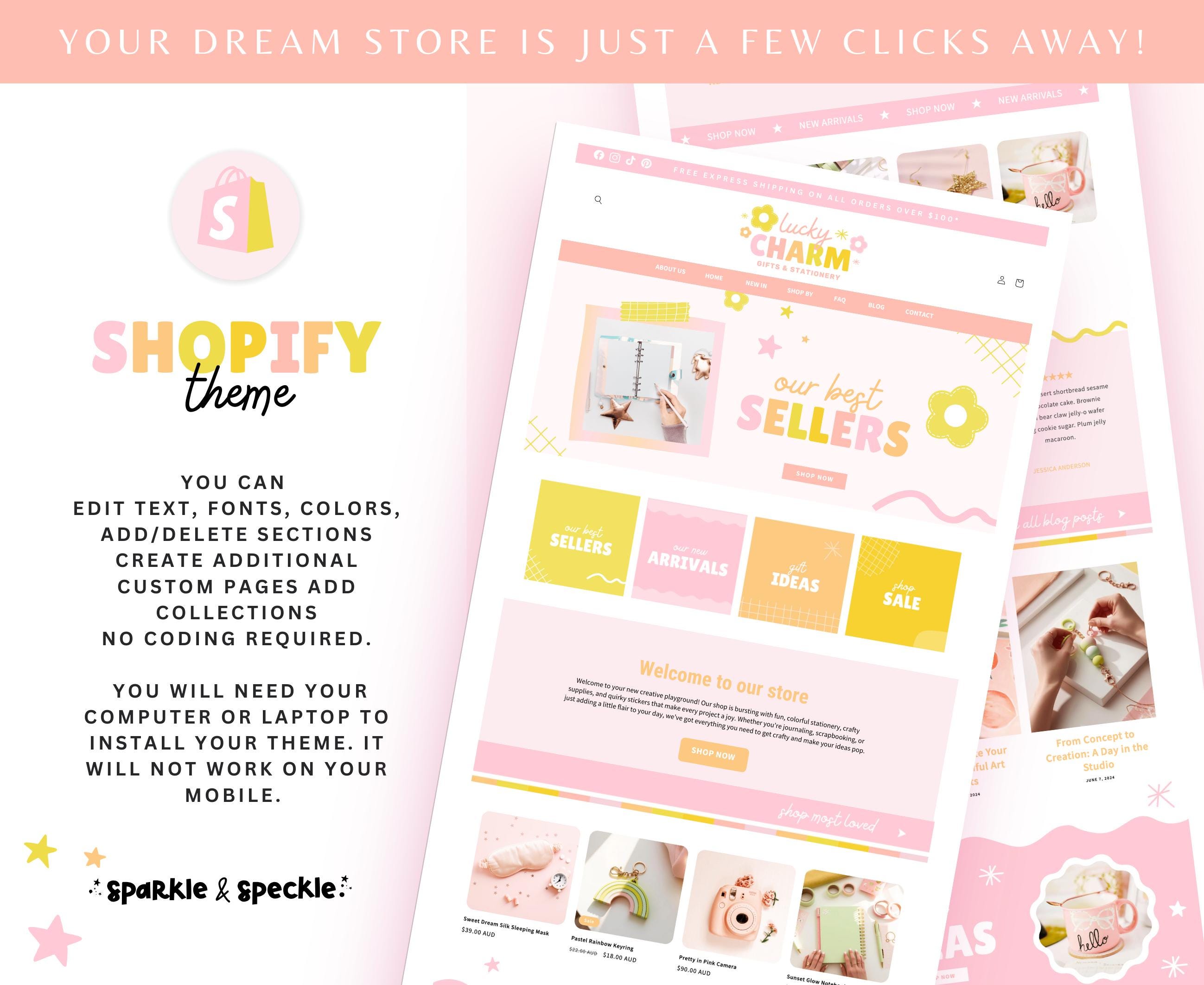 Playful Shopify Theme: Website Template for Craft and Handmade Stores ...
