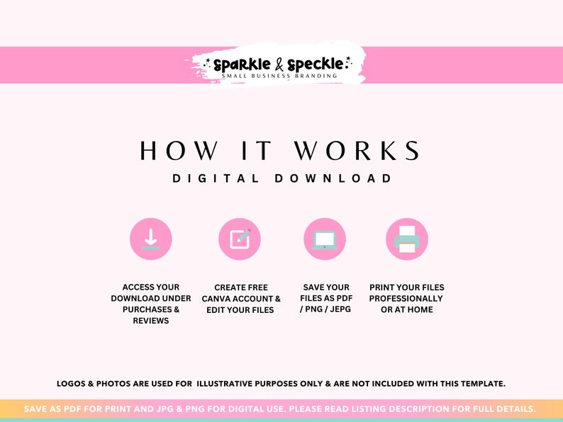 Garment Care Instructions Card Template | Colorful Canva Washing Care ...