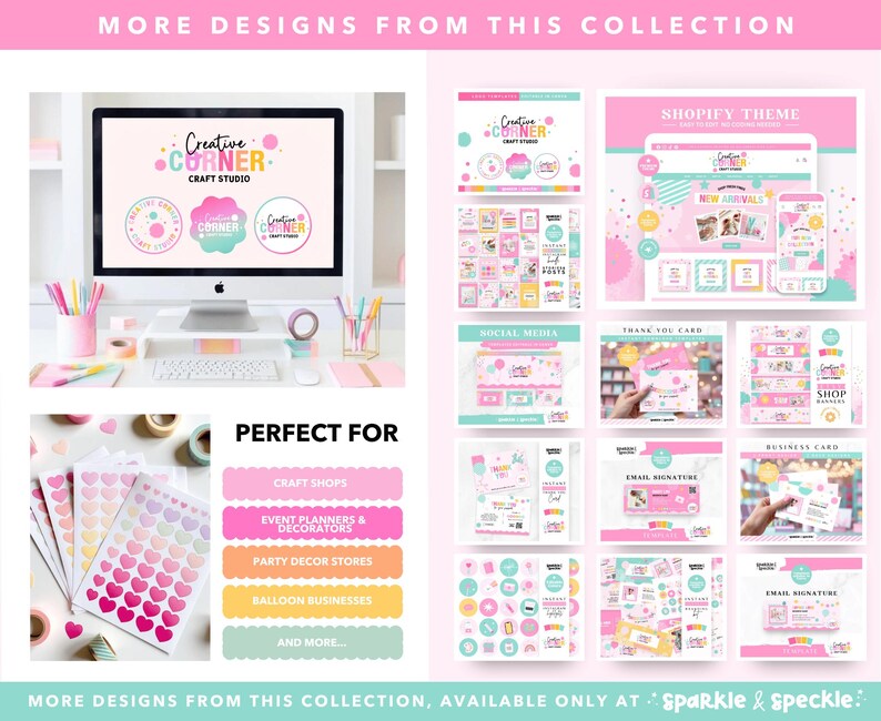 Editable Email Signature Template: Rainbow Canva Design (digital ...