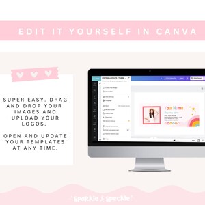 Colorful Email Template Editable in Canva , Playful Gmail Signature for ...