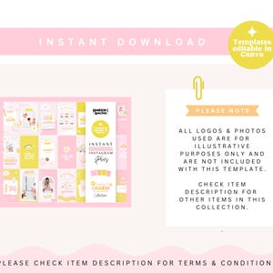 Rainbow Instagram Story Templates Editable in Canva, Bright Instagram ...