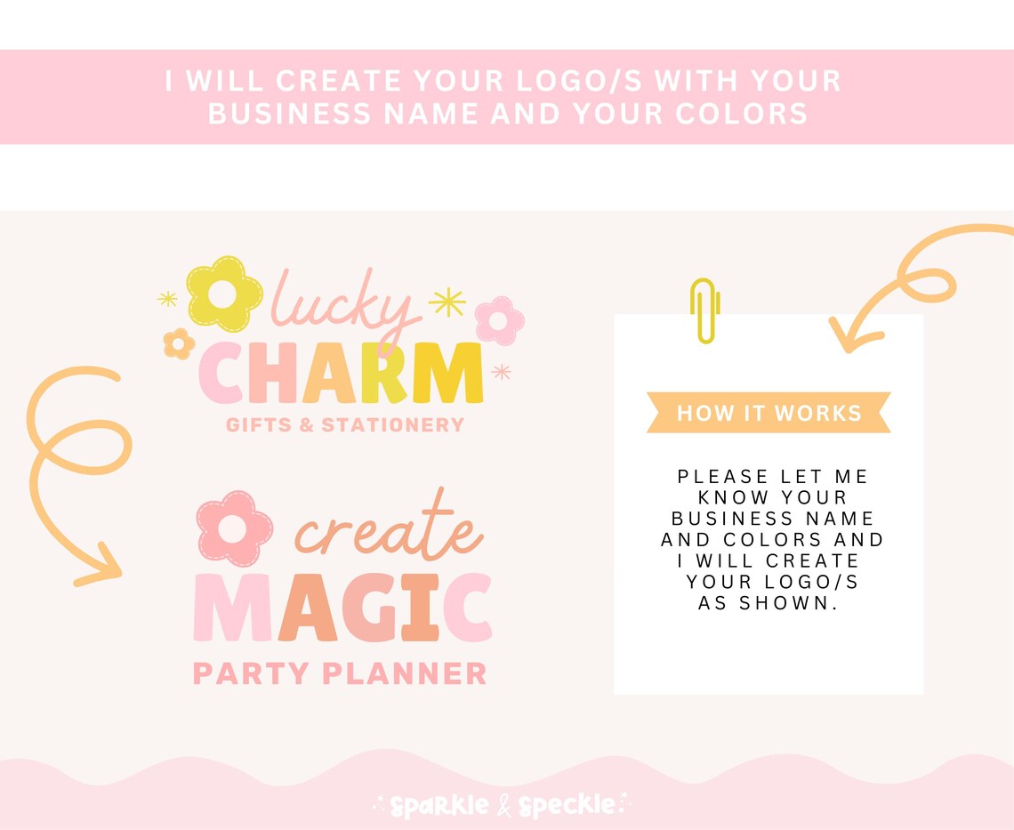 Bright Boutique Logo Design, Retro Premade Business Logo, Colorful ...