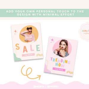 Rainbow Instagram Post and Story Templates: Colorful Instagram Feed ...