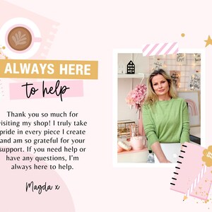 Bright Pink Email Signature Template: Editable Canva Design (digital ...