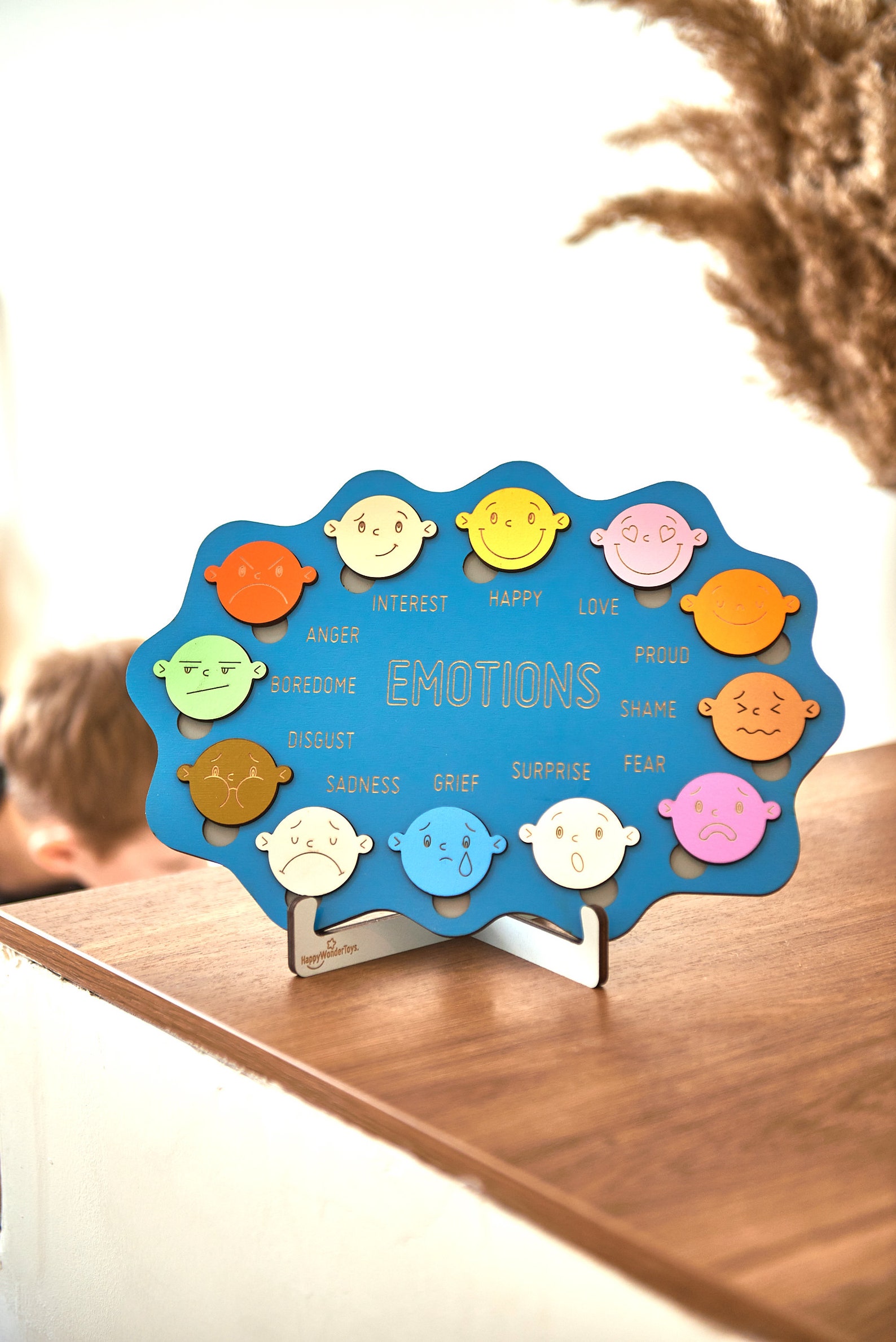 Emotions Puzzle Busy Puzzle Board Kids Educational Puzzle - Etsy