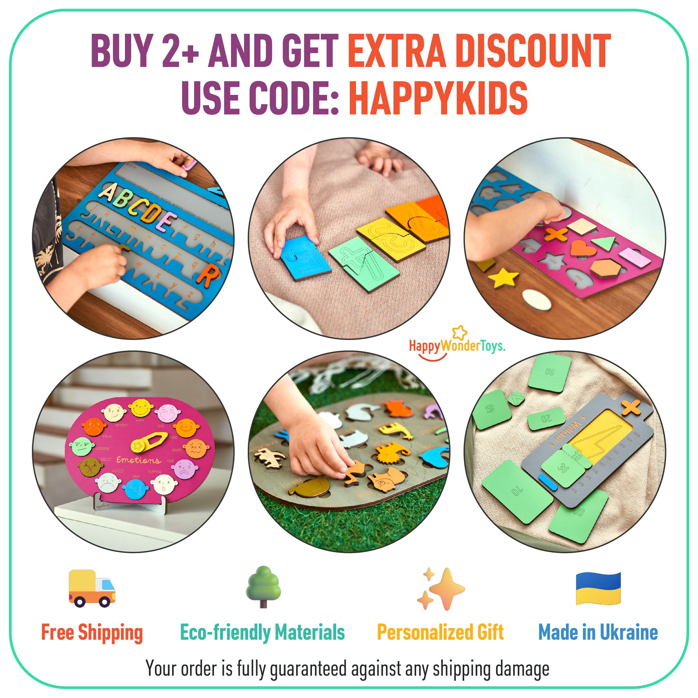 Emotions Puzzle Busy Puzzle Board Kids Educational Puzzle - Etsy