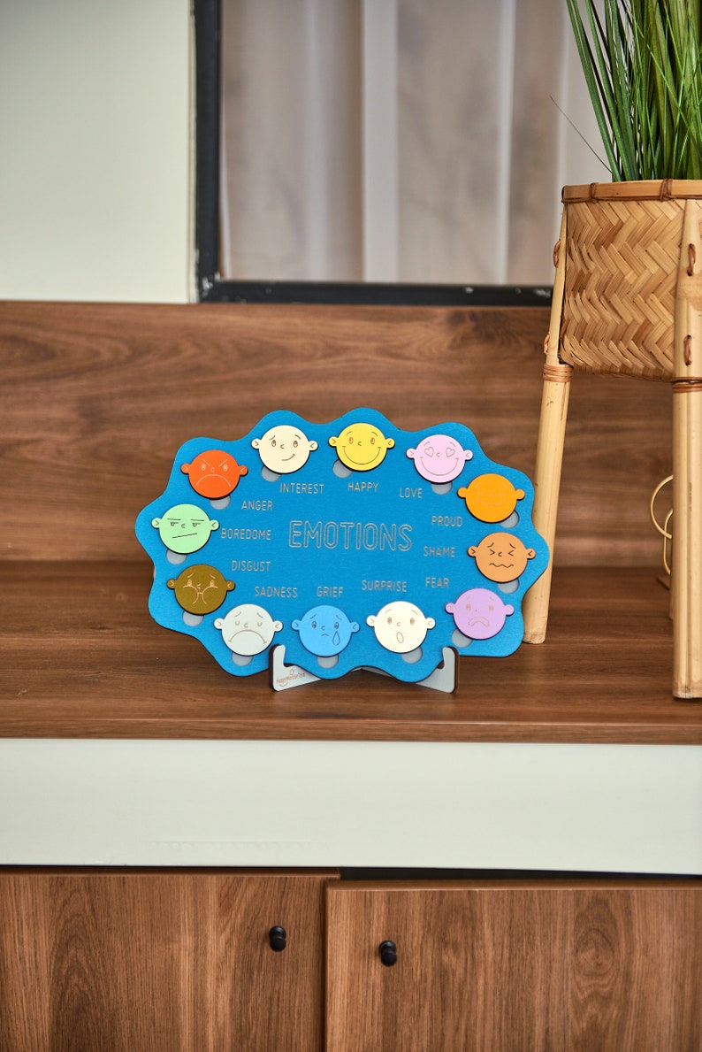 Emotions Puzzle Busy Puzzle Board Kids Educational Puzzle - Etsy