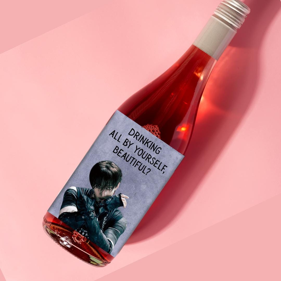 Bang Chan Bottle Labels: Stray Kids Kpop Gift (digital Download) - Etsy