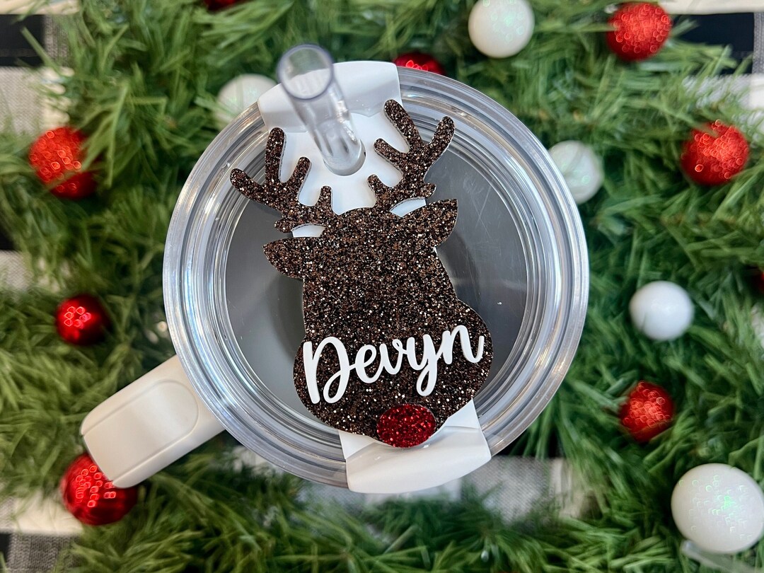 Stanley Cup Reindeer Topper - Etsy