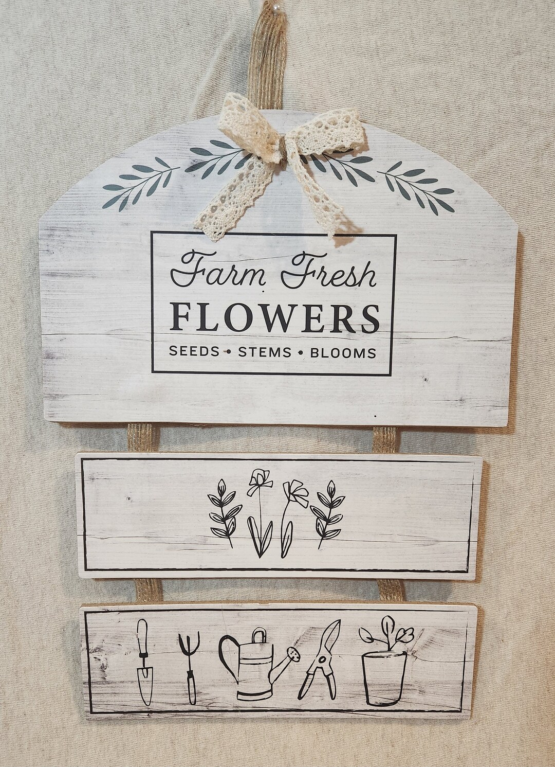 Farm Fresh Flowers Sign - Etsy