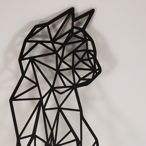 Metal Cat Decor Cat Wall Art Metal Cat Gifts for Cat Lover - Etsy