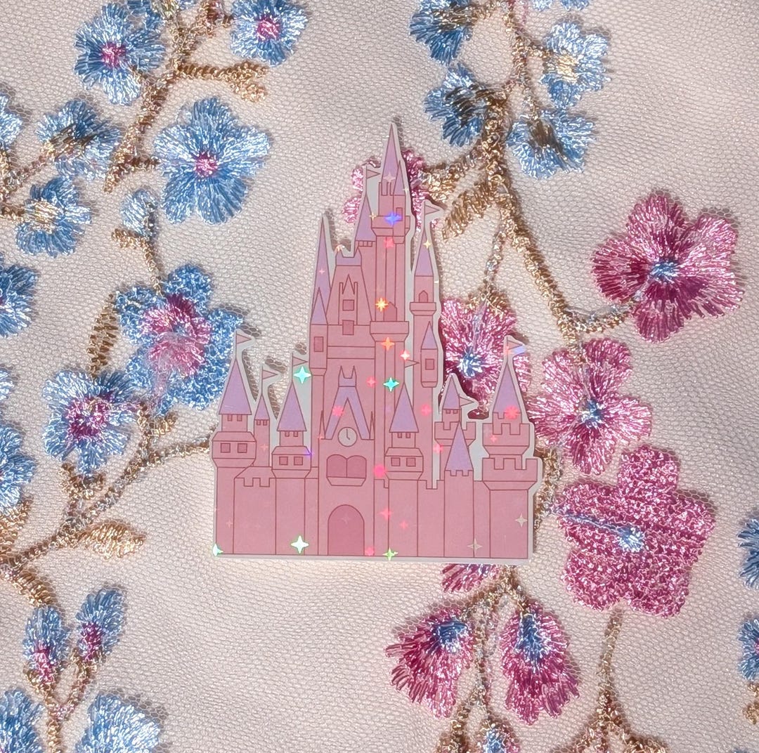 Disney Castle Sticker - Etsy