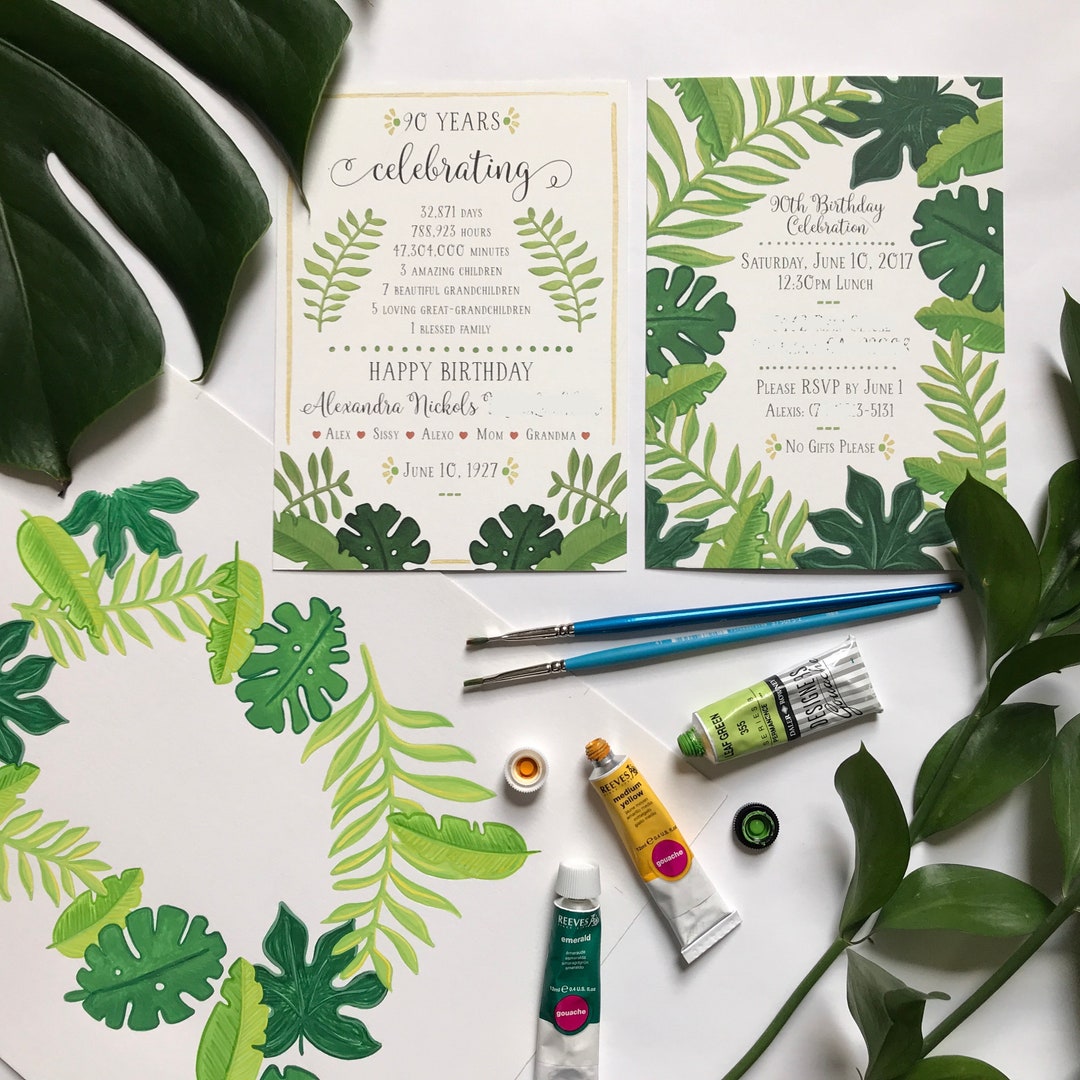 Custom Party Invitation - Etsy