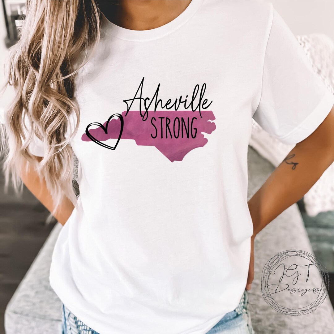 Asheville Strong - Hurricane Helene Disaster Relief T Shirt - Etsy