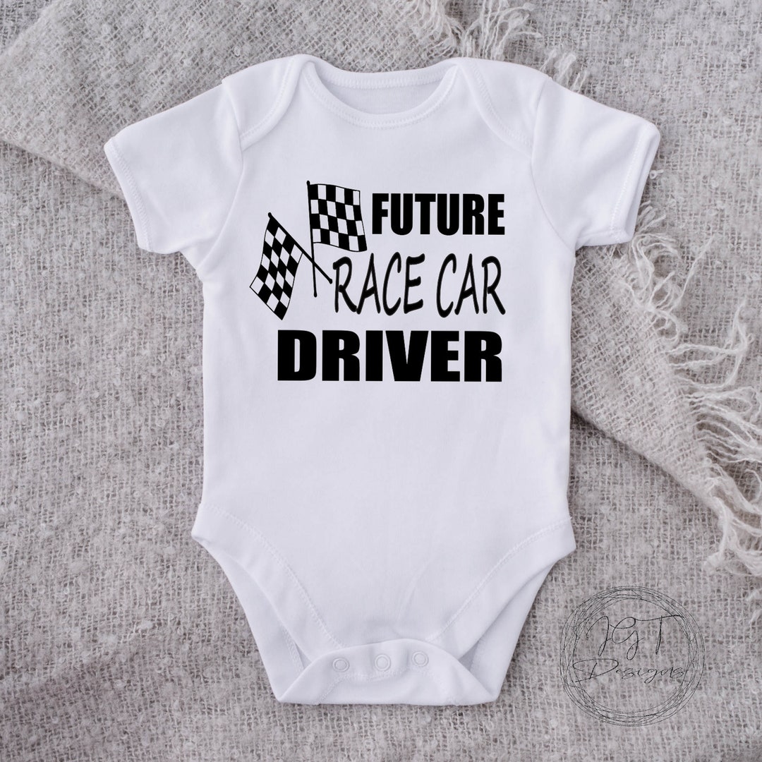 Future Race Car Drive Racing Baby Onesie® Bodysuit - Funny Bodysuit - Etsy
