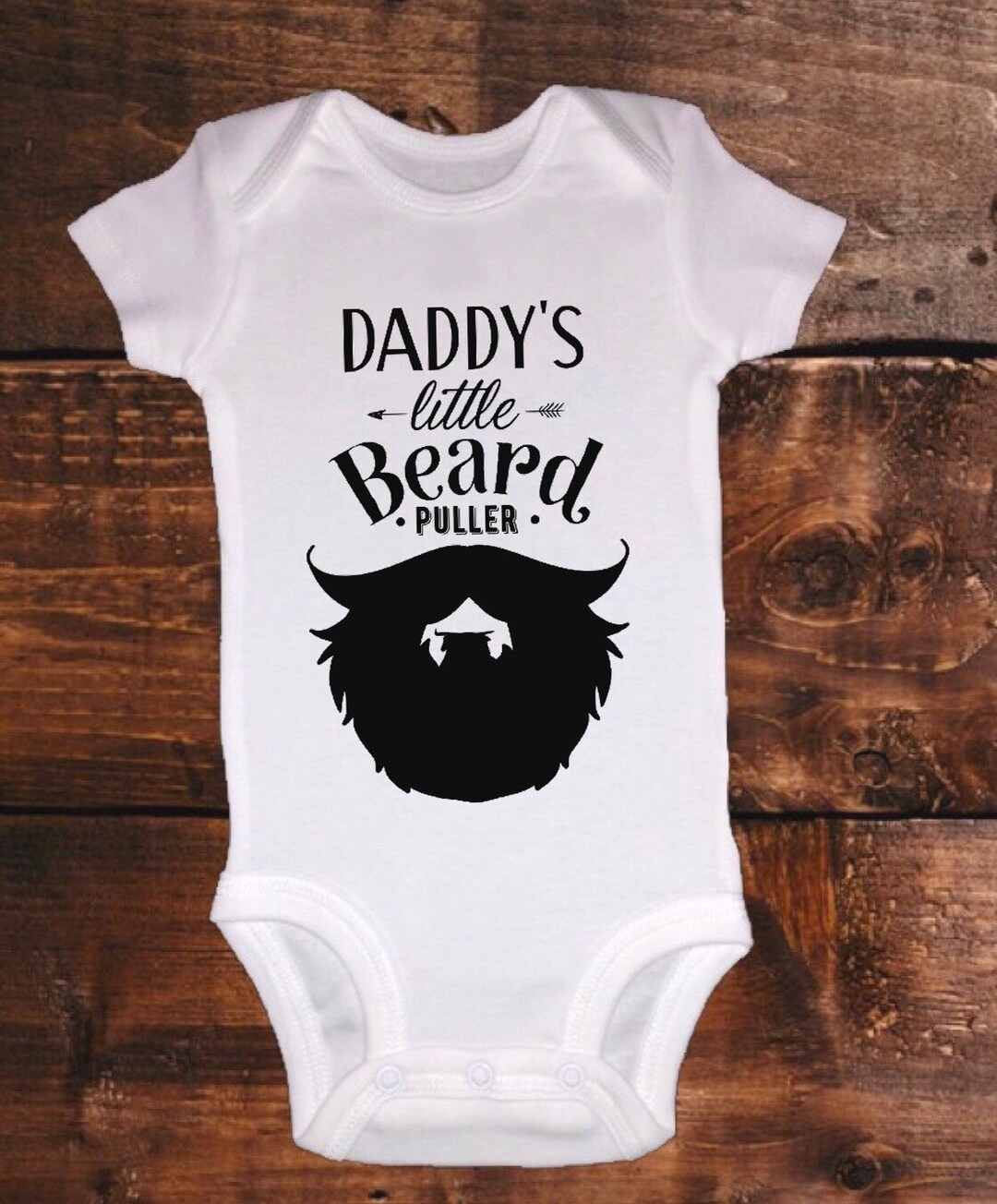Funny Baby Bodysuit, Daddys Little Beard Puller, Kids Shirt, Toddler T ...