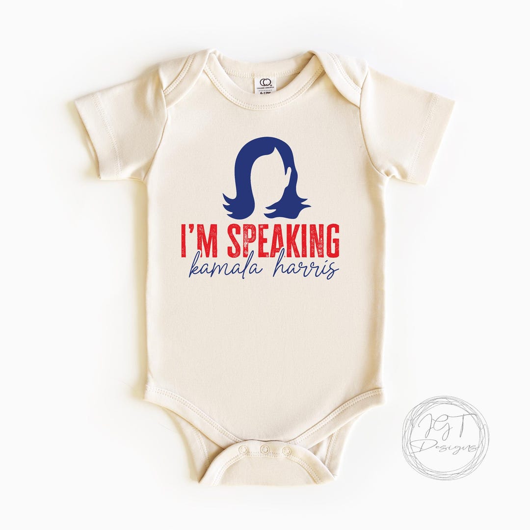Harris Im Speaking Political Baby Onesie® Bodysuit - Etsy