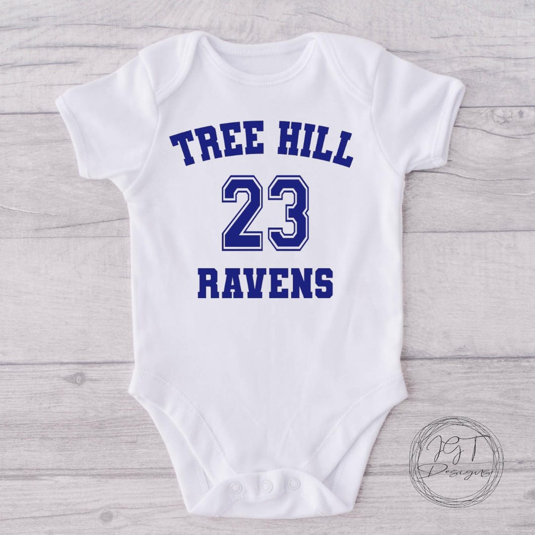 Tree Hill Ravens Baby Onesie® Bodysuit - TV Show - Etsy