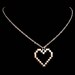 Pixel 8 Bit Nintendo Gamer Heart Shaped Outline Necklace Pendant Punk ...