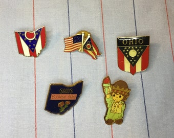 Ohio State Pins | Etsy