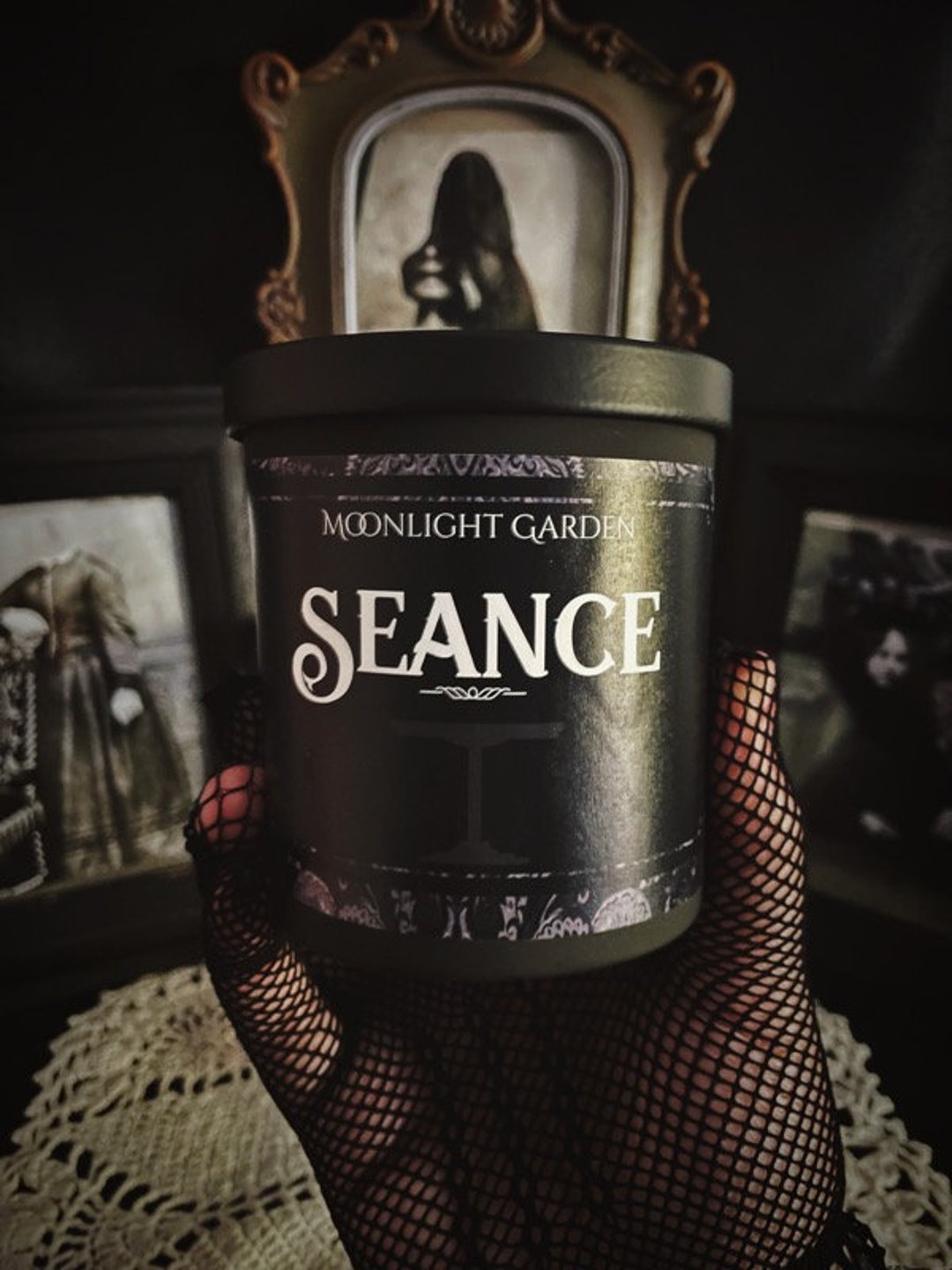 Seance Soy Candle Ouija Spiritboard Occult Planchette Halloween ...